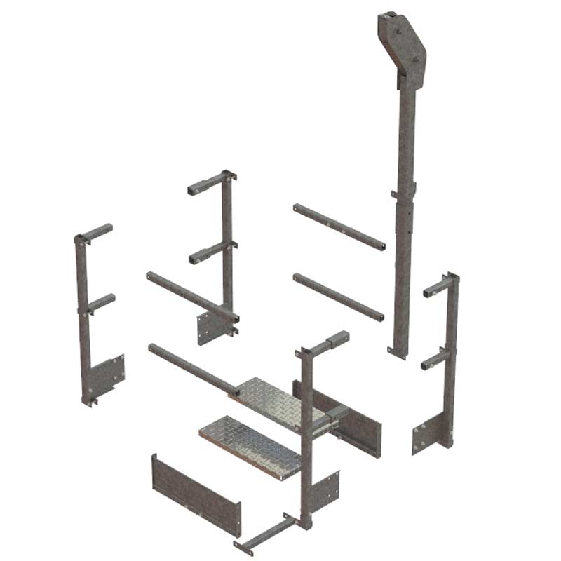 Manhole BASIC Suspended Scaffolding | Accesus Suspended Scaffoldings