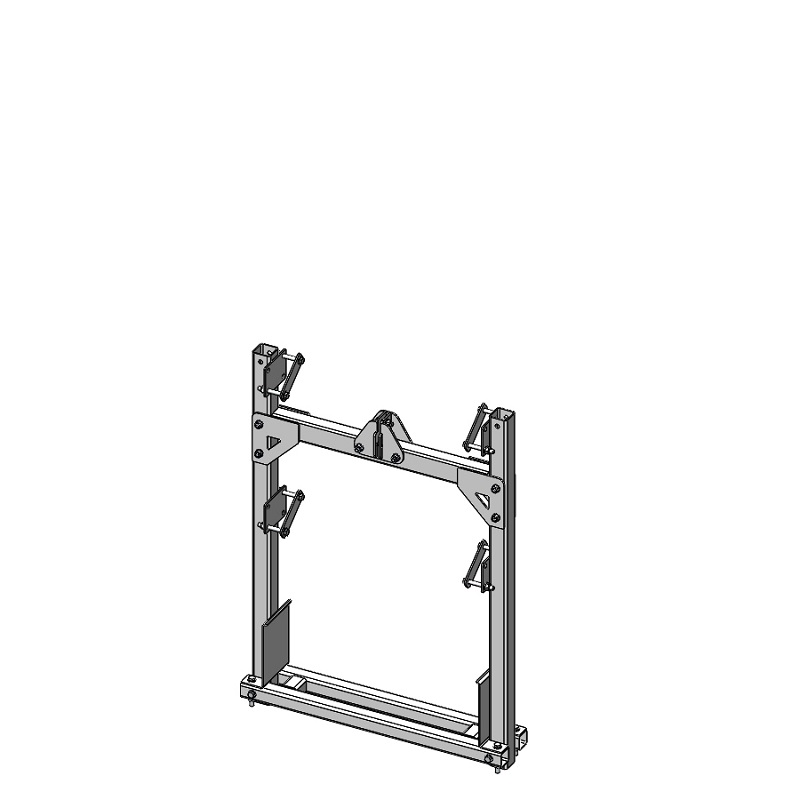 Walk-through stirrups for KOMPLET suspended scaffolding | Accesus